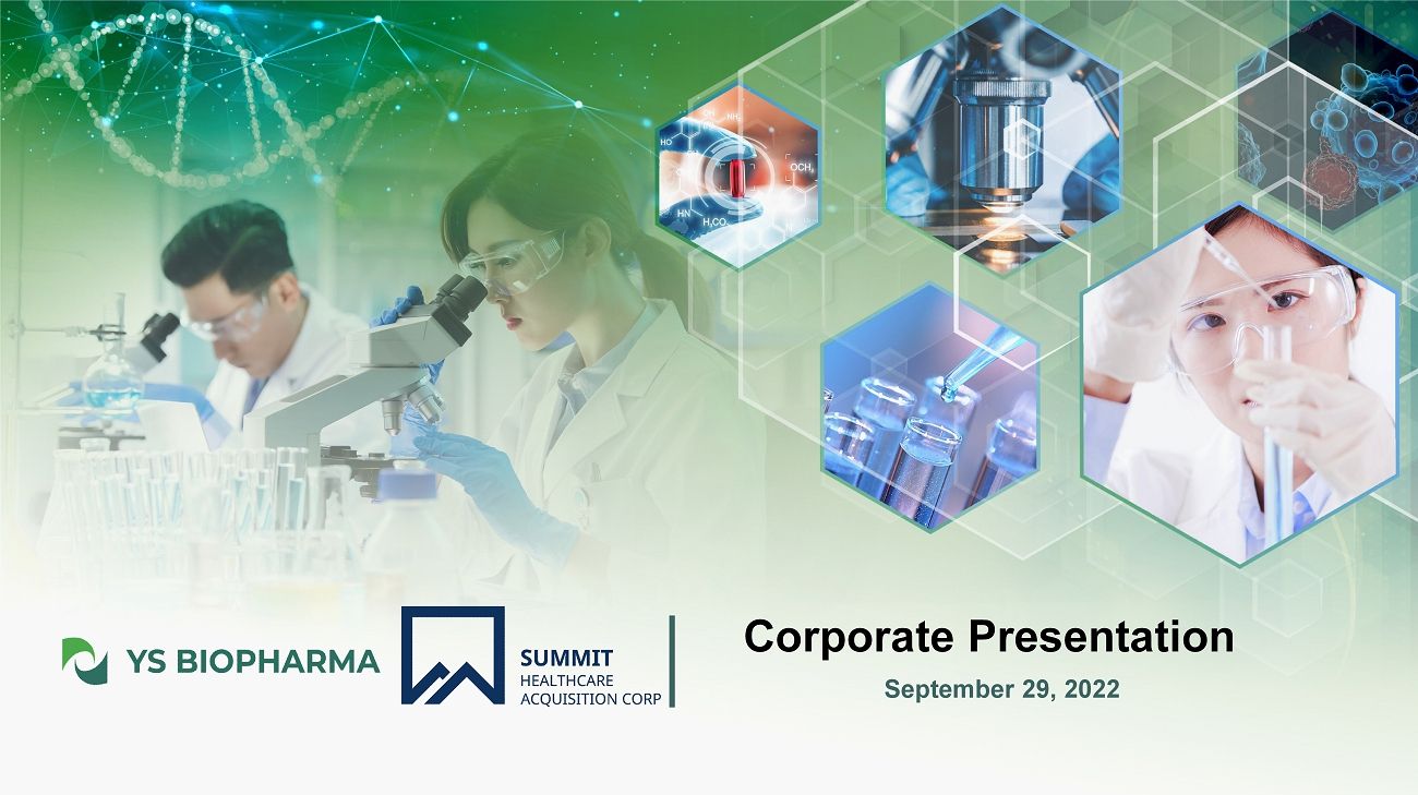 YS Biopharma via Summit Healthcare (SMIH) deck