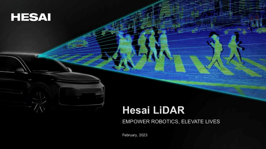 Hesai Group (HSAI) IPO deck