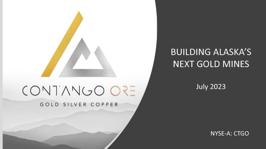Contango Ore (CTGO) IPO deck