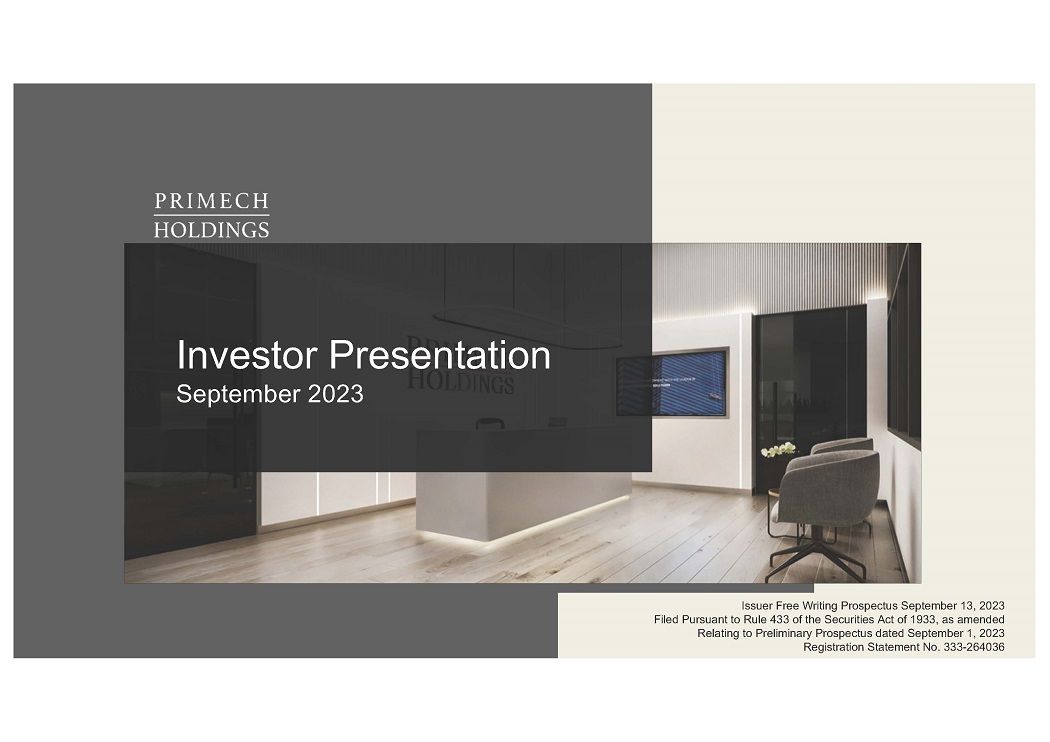 Primech Holdings (PMEC) IPO deck