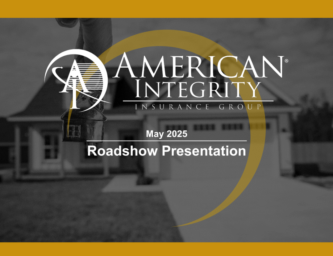 American Integrity (AII) IPO deck