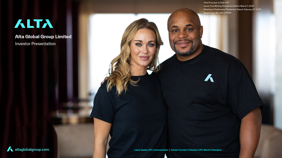 Alta Global Group (MMA) IPO deck