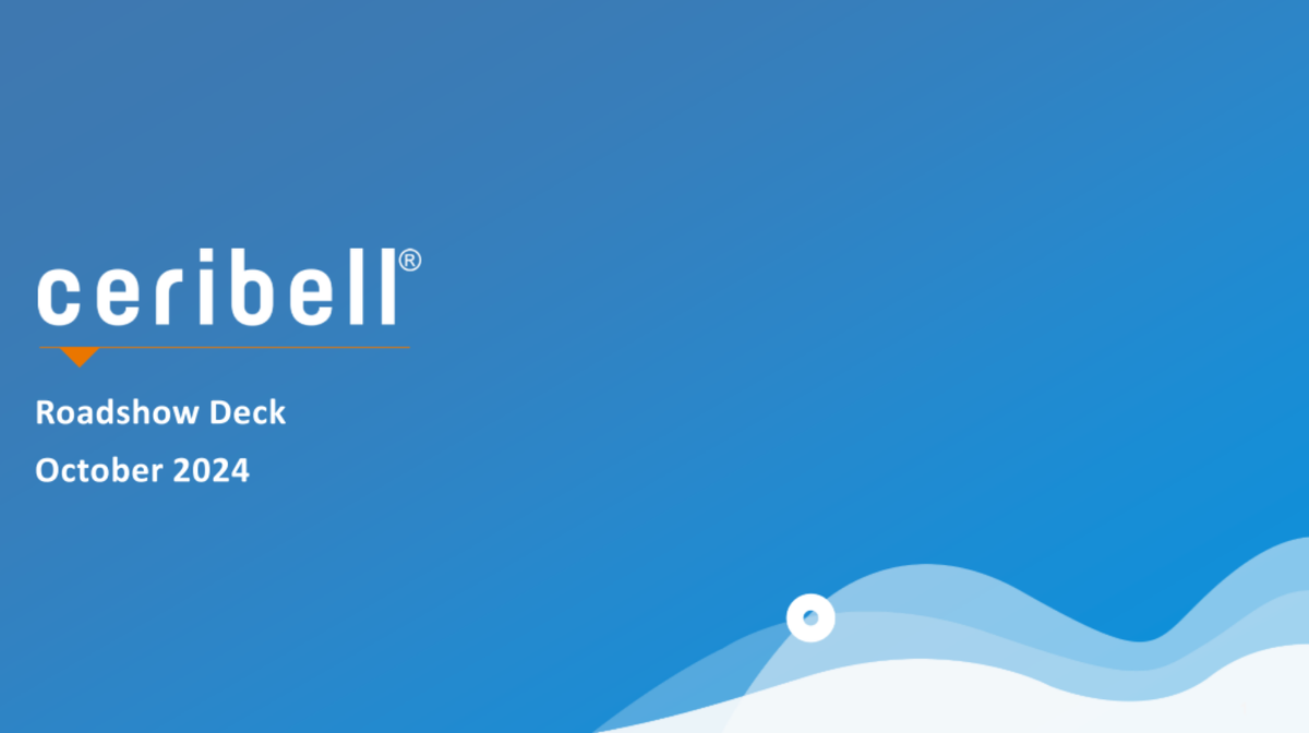 CeriBell (CBLL) IPO deck