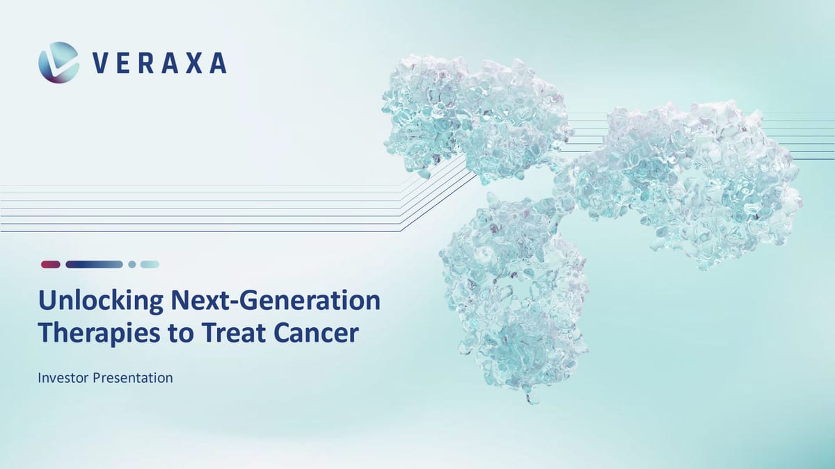 VERAXA Biotech (VERX) via Voyager Acq (VACH) deck